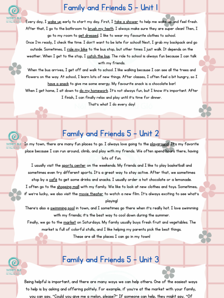P1-Thuyết Trinh Family & Friends 5 National Edition (L) | PDF