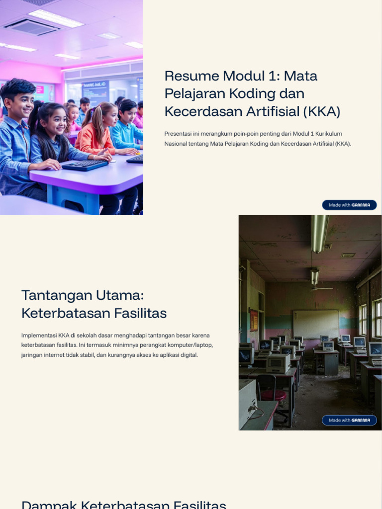 Resume Modul 1 Mata Pelajaran Koding Dan Kecerdasan Artifisial KKA | PDF