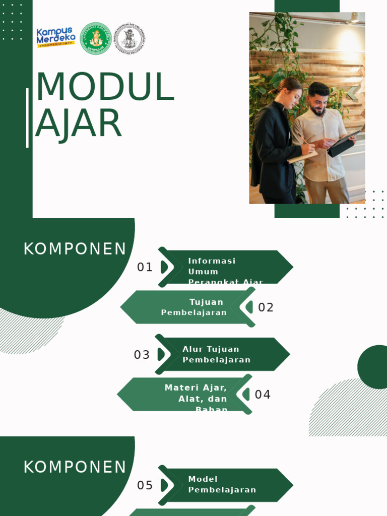 Template Modul Ajar | PDF