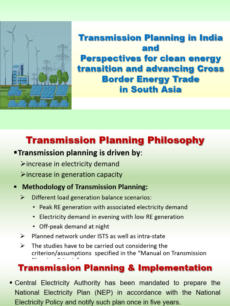 India’s Transmission Planning for Clean Energy | PDF | Electric Power ...