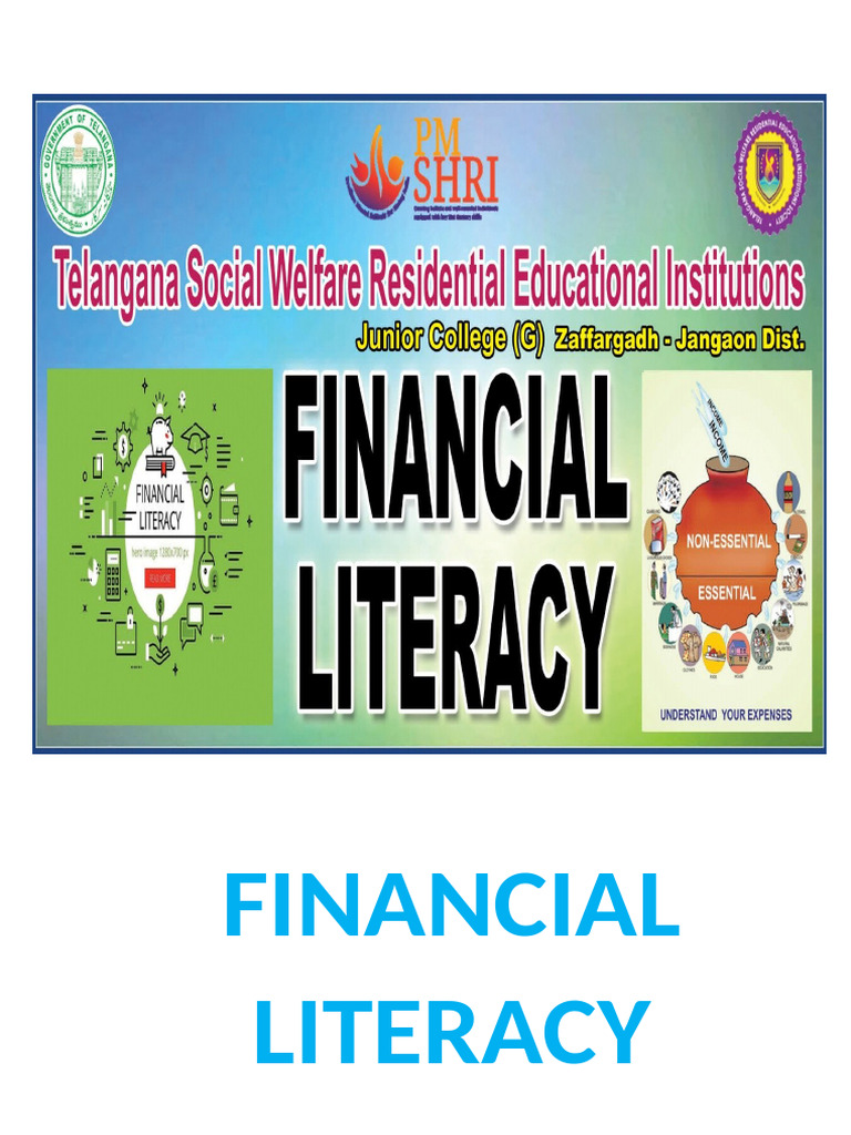 Financial Literacy Final | PDF | Financial Literacy | Expense