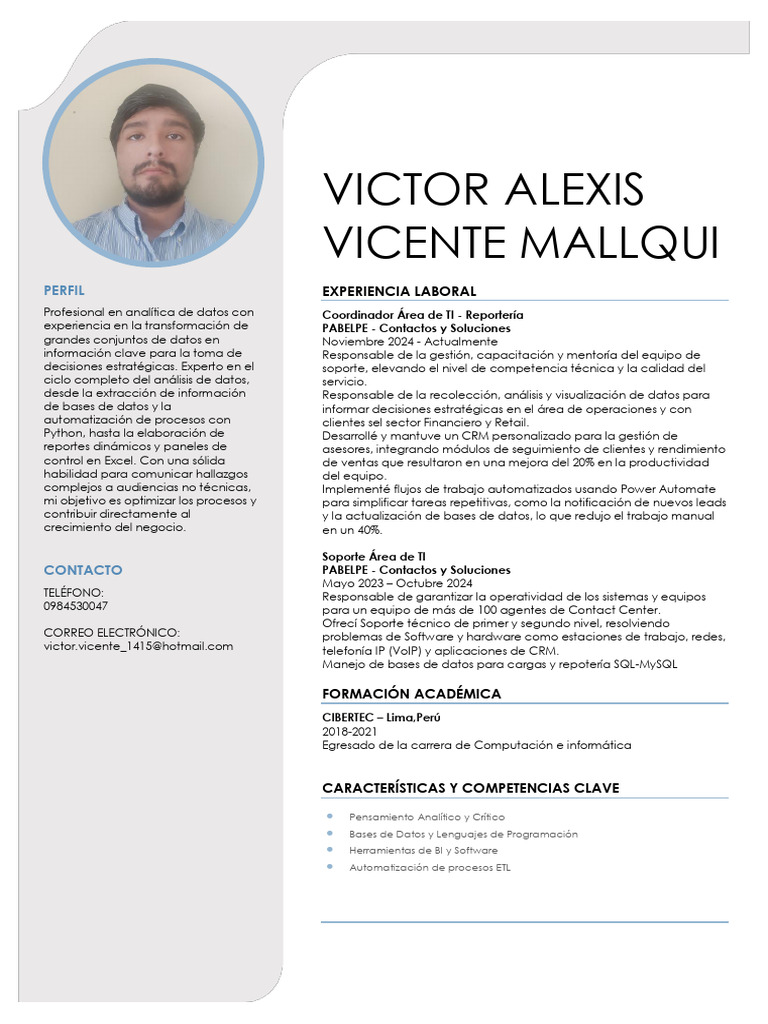 Analista de Datos y Automatización Expertos | PDF | Informática | Software