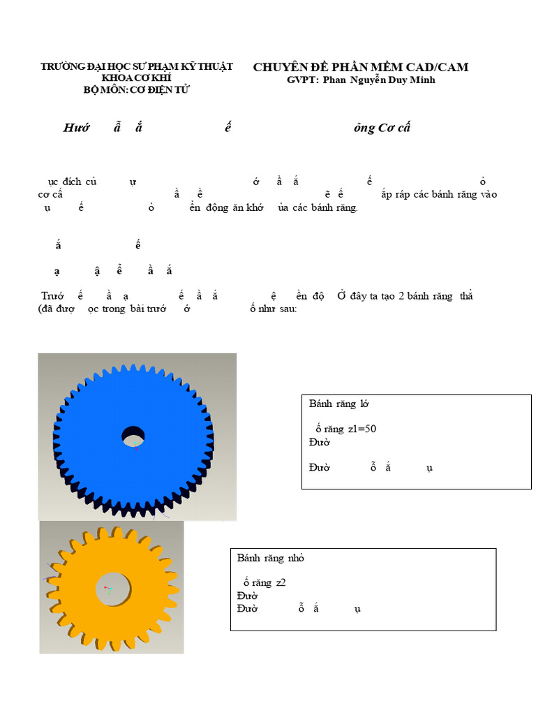 Chuyên Đề CAD-CAM Assembly Banhrang | PDF