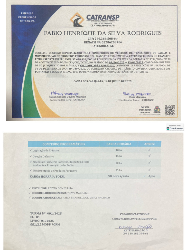 Fábio Henrique Da Silva Rodrigues Mopp | PDF