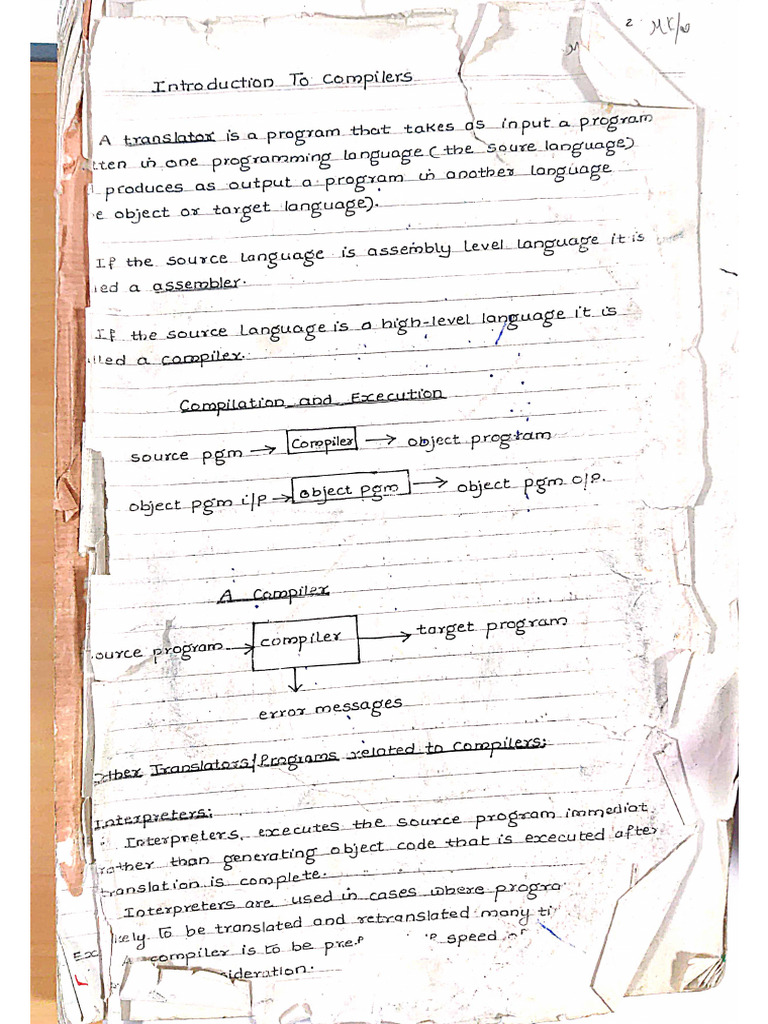 Pcd Unit 1 Handwritten Notes Week 1 Pdf