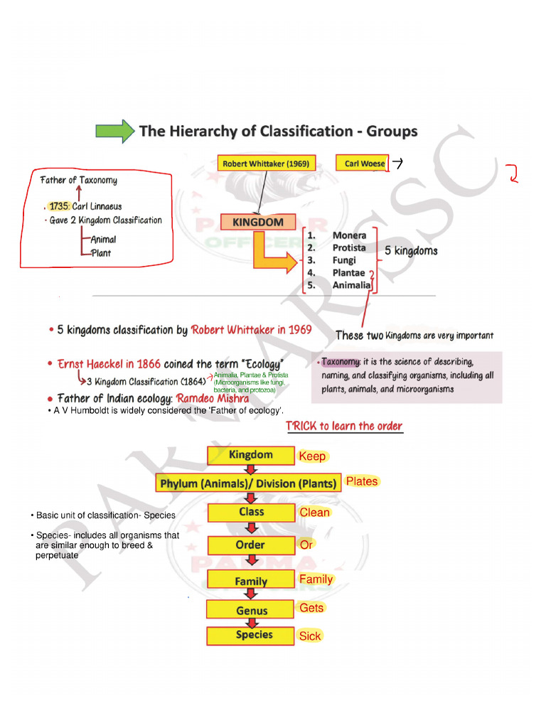 Ecosystem Classification: Kingdoms & Domains | PDF | Bacteria | Gram ...