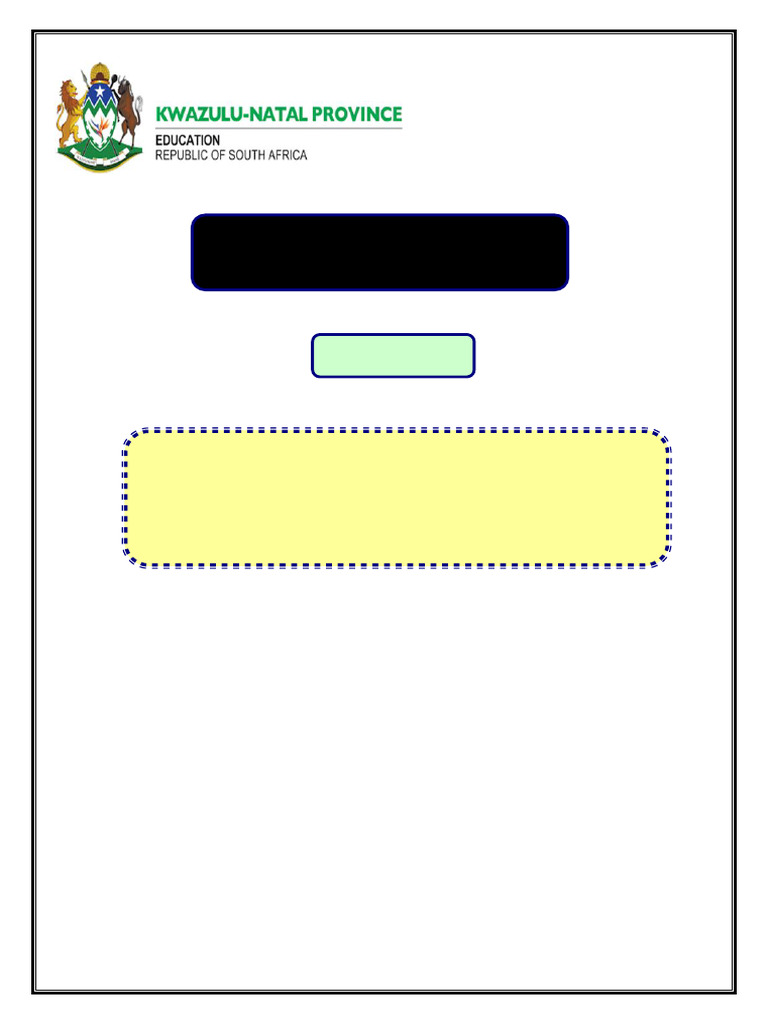 Maths Lit September 10-2025 Verified 1 September | PDF | Classroom | Area