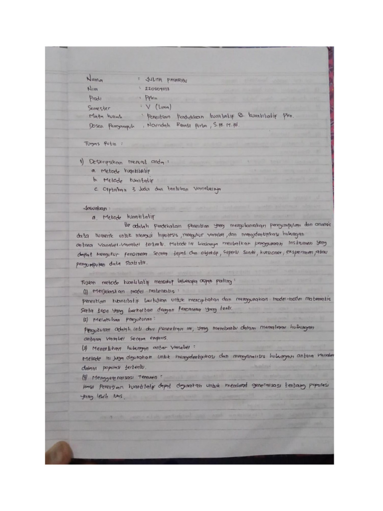 Julita Pasaribu | PDF