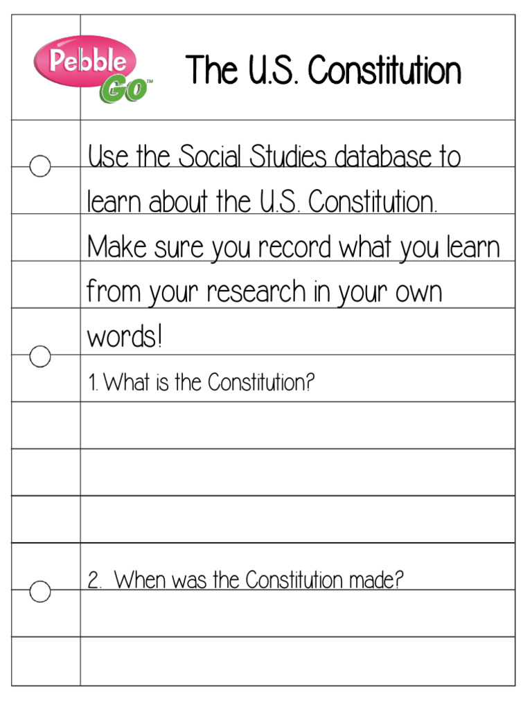 Understanding the U.S. Constitution | PDF