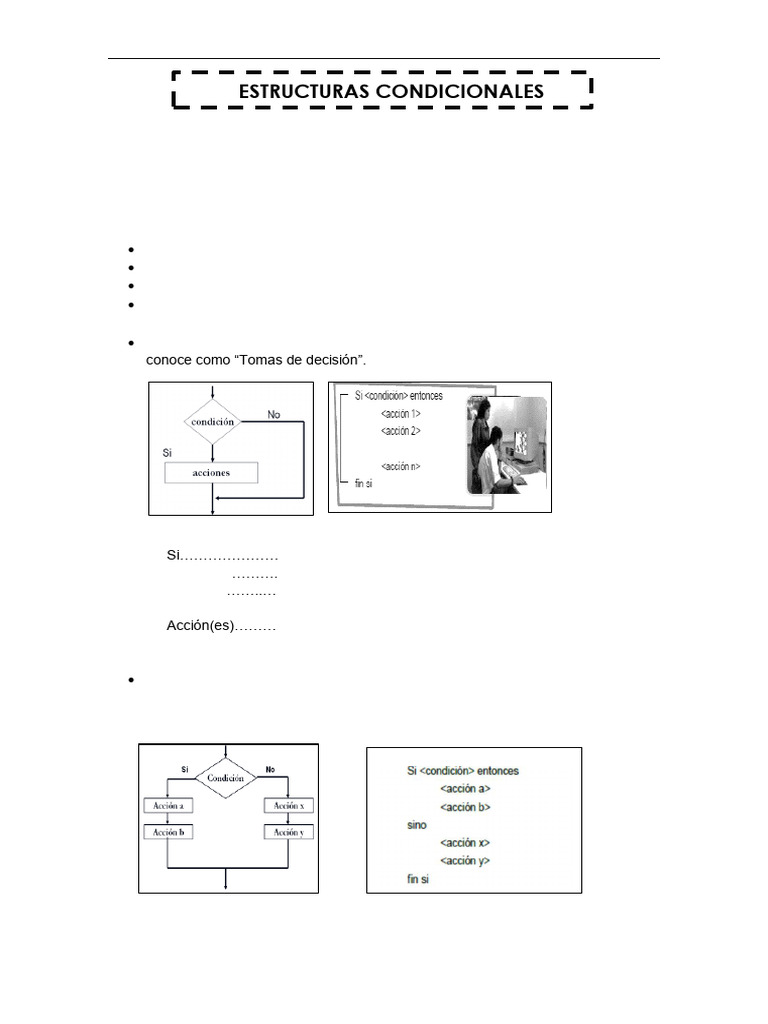 Algoritmos Condicionales | PDF | Algoritmos | Triángulo