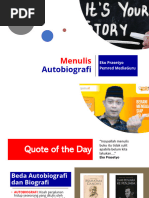 Contoh Autobiografi Diri Sendiri | PDF