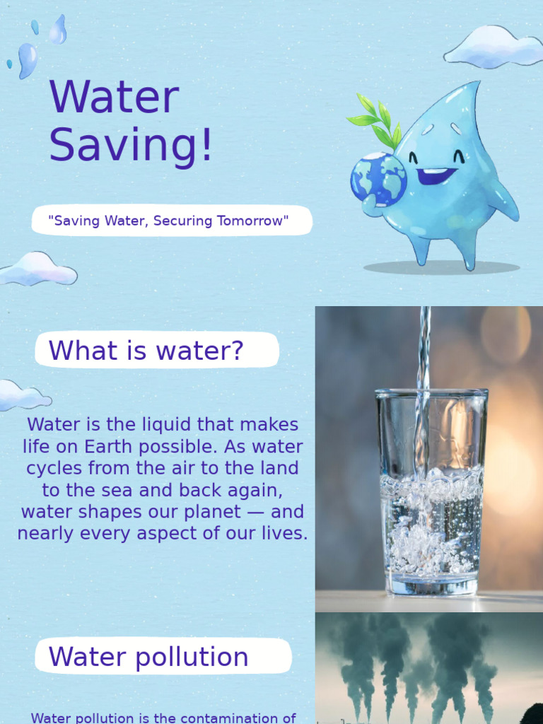Water Saving (Ali Ibrahim, Ahmad Sherif, Ziad Khalid) | PDF