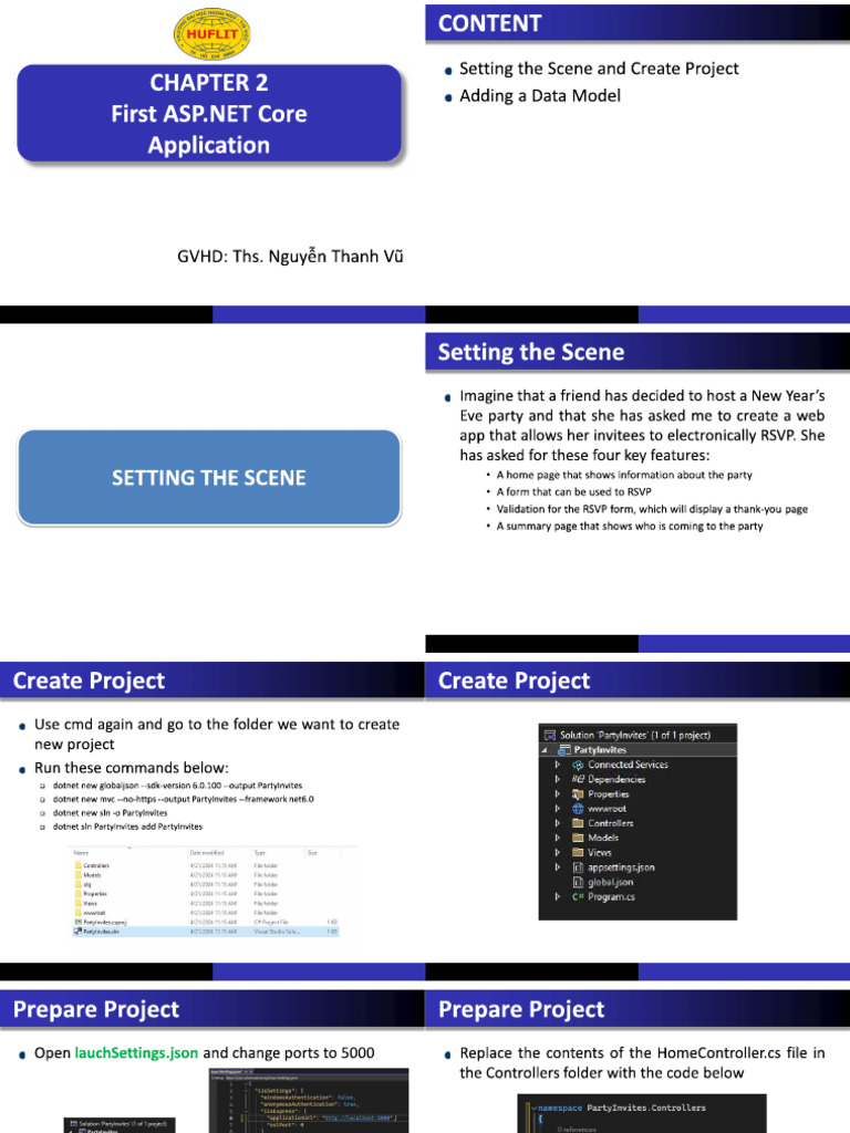 Chương 2. ASP - Net CORE First Program | PDF
