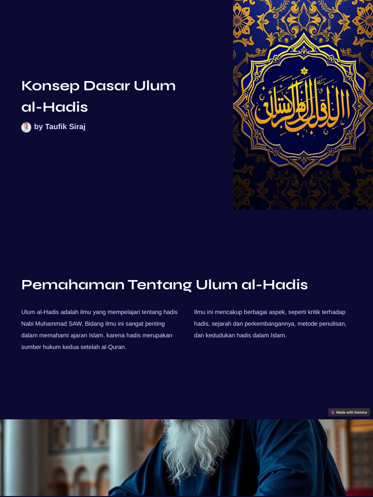 Konsep-Dasar-Ulum-al-Hadis | PDF