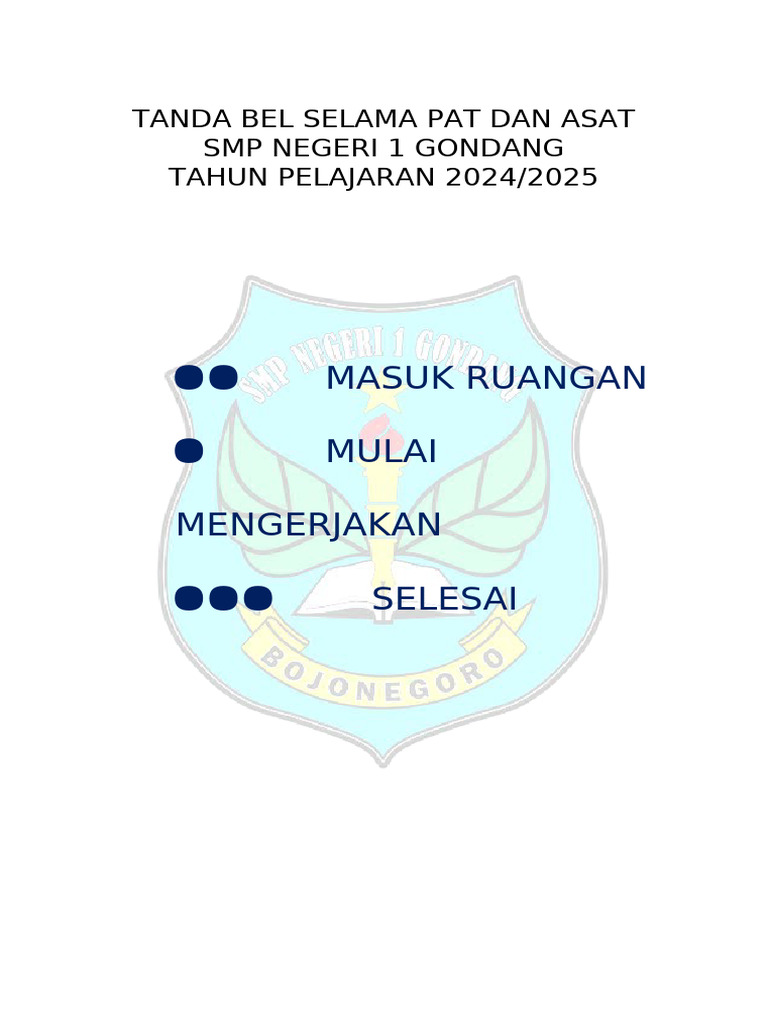 Label Tanda Bel Pat N Asat | PDF