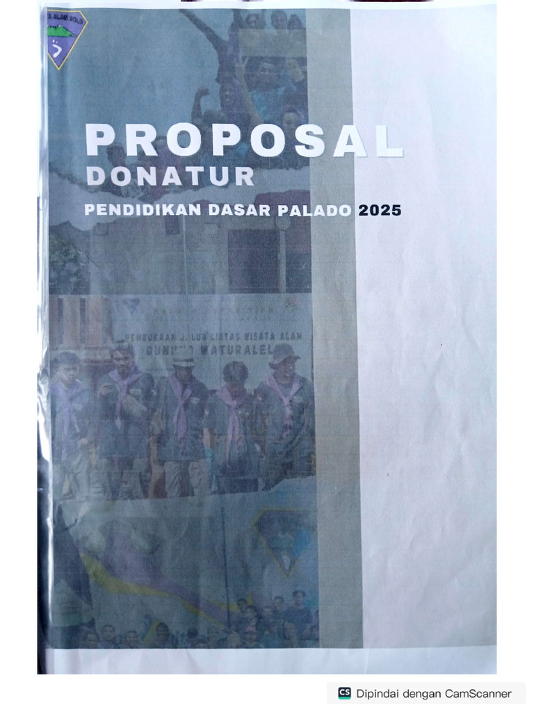 Proposal Donatur Diksar Palado 2025 | PDF