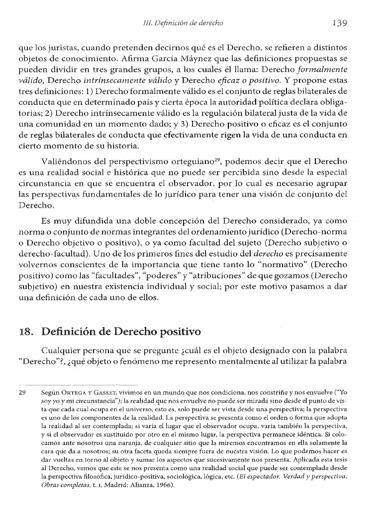 Definición y Tipos de Derecho | PDF | La Ley natural | Justicia