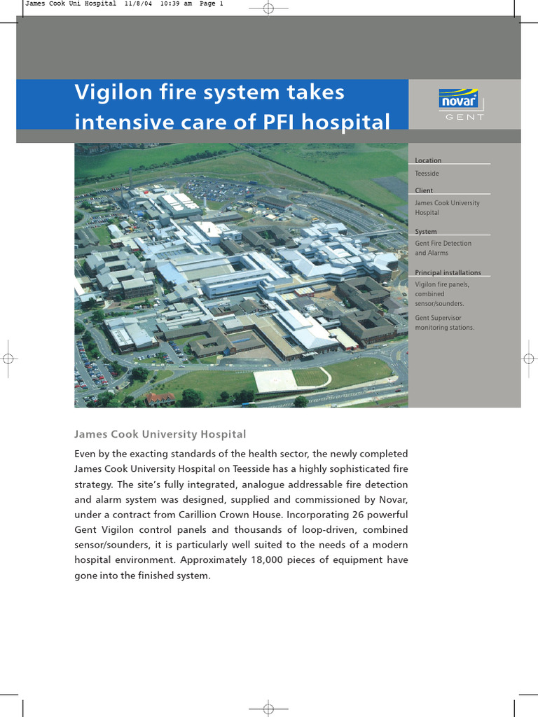 James Cook Uni Hospital | PDF | Sensor | Equipment