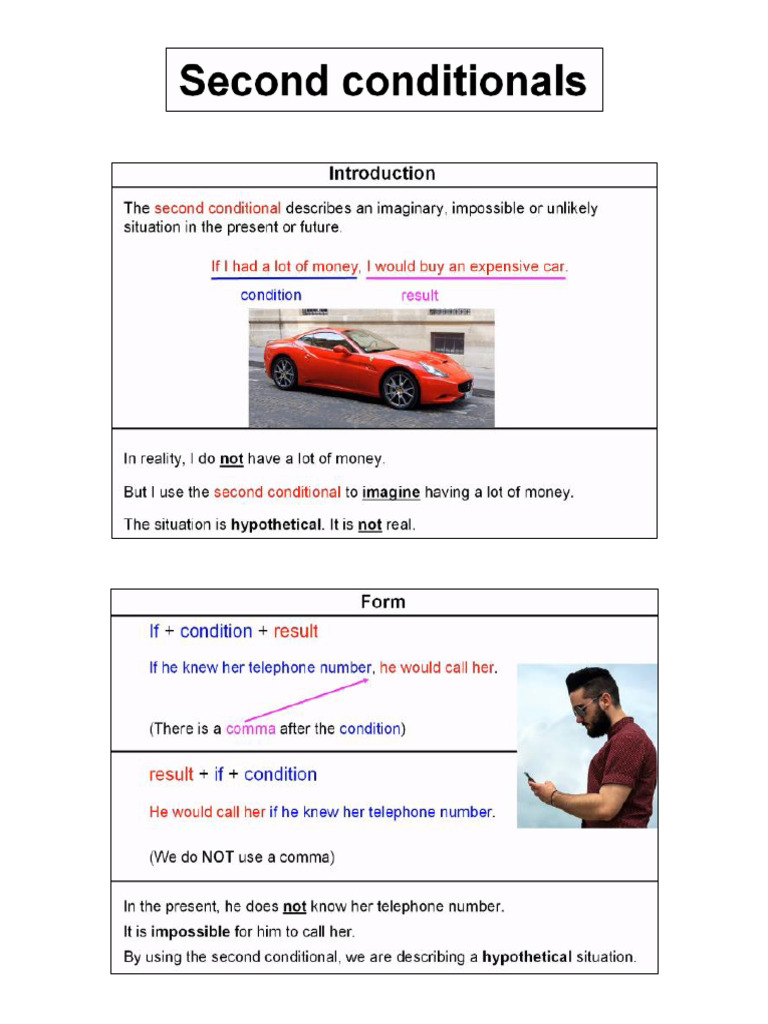 Second Conditional | PDF