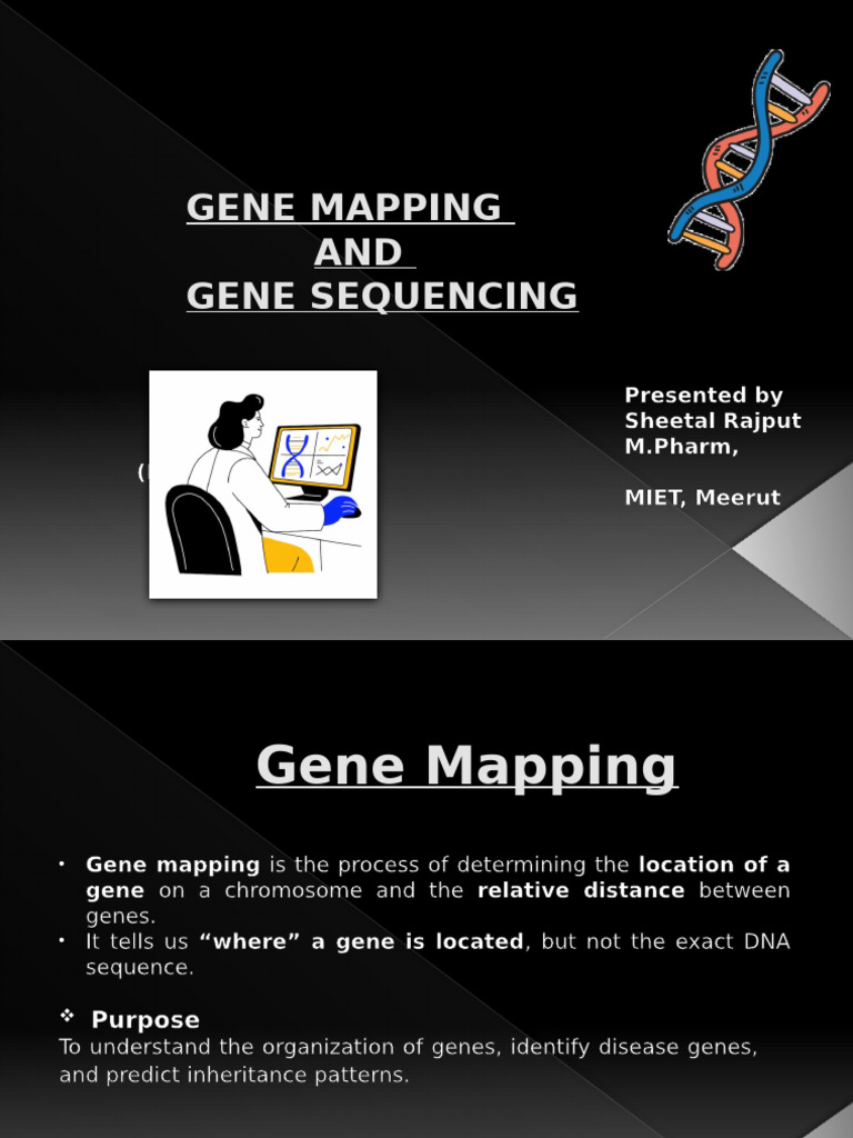 Gene Mapping | PDF | Dna Sequencing | Genetic Linkage