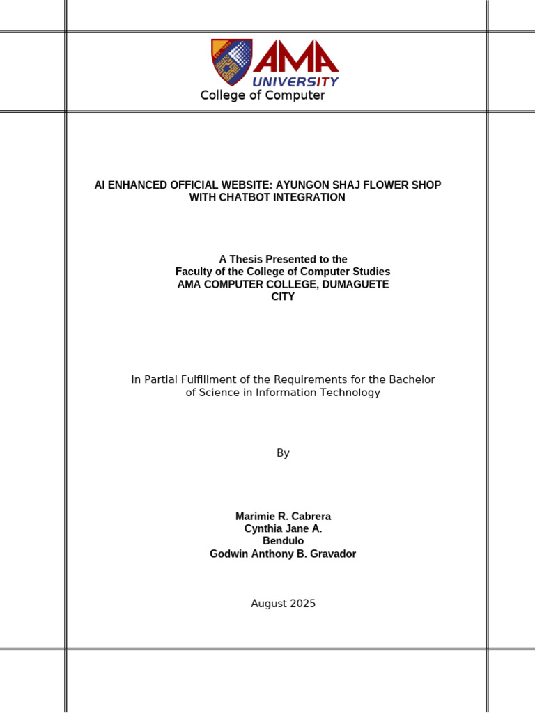 Manuscript (Preliminary Pages & Chapter 1-5) | PDF | Java Script | Software Engineering