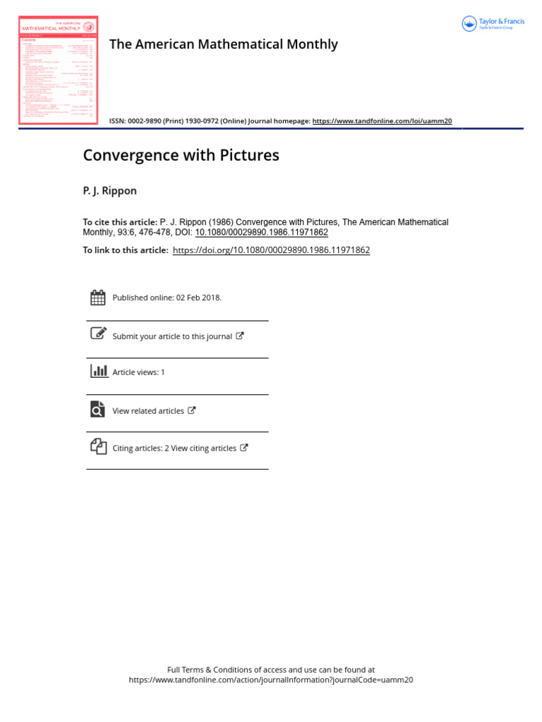 Convergence Illustrated with Diagrams | PDF | Mathematics ...