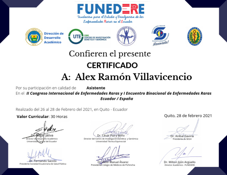 Alex Ramón Villavicencio | PDF