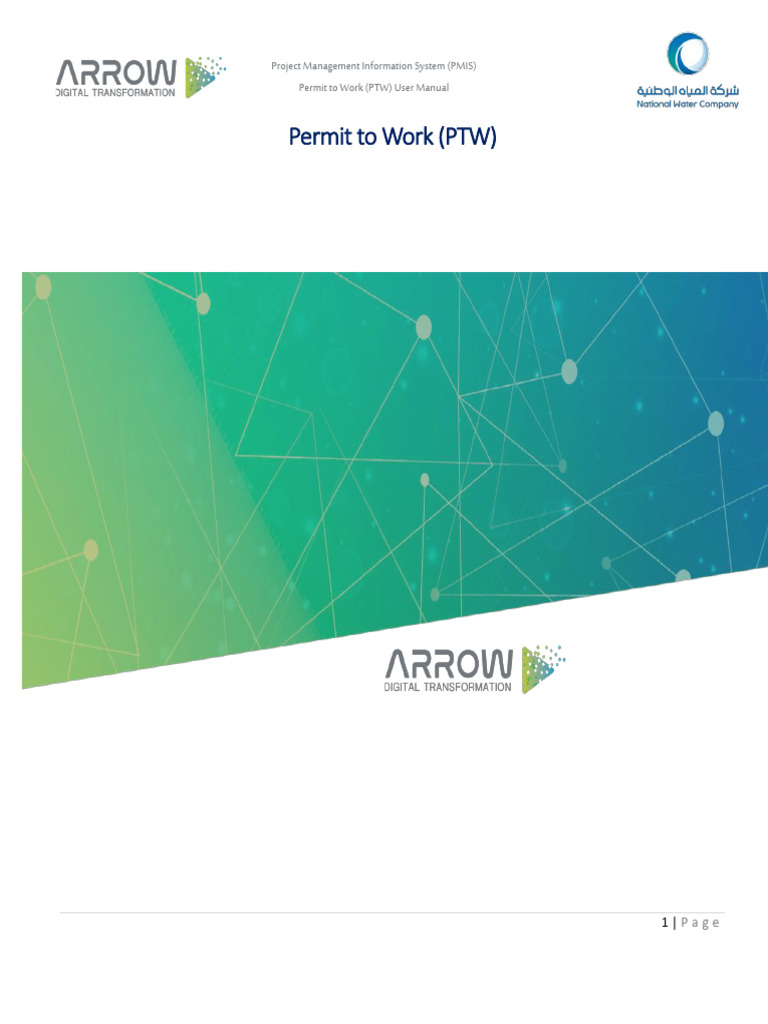 PMIS Permit to Work User Manual | PDF | Project Management | Computing