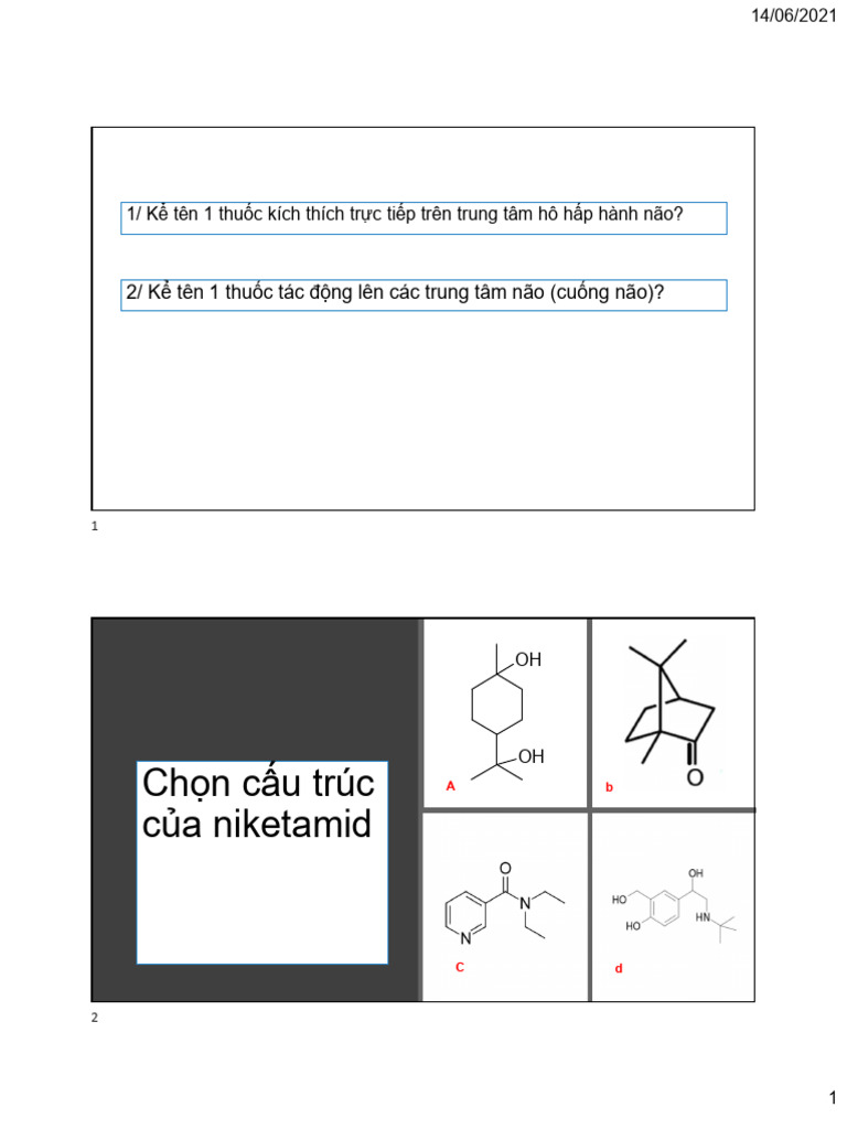 Extra 3. Cau Hoi Thuoc Tac Dong Len He Ho Hap | PDF