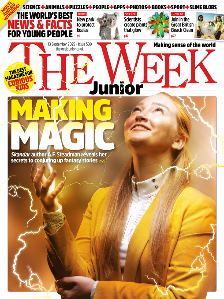 The Week Junior UK - Issue 509, 13 September 2025 | PDF | Eclipse | Moon
