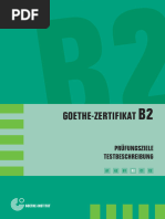 Prüfungstraining Goethe-Zertifikat B2 PDF | PDF