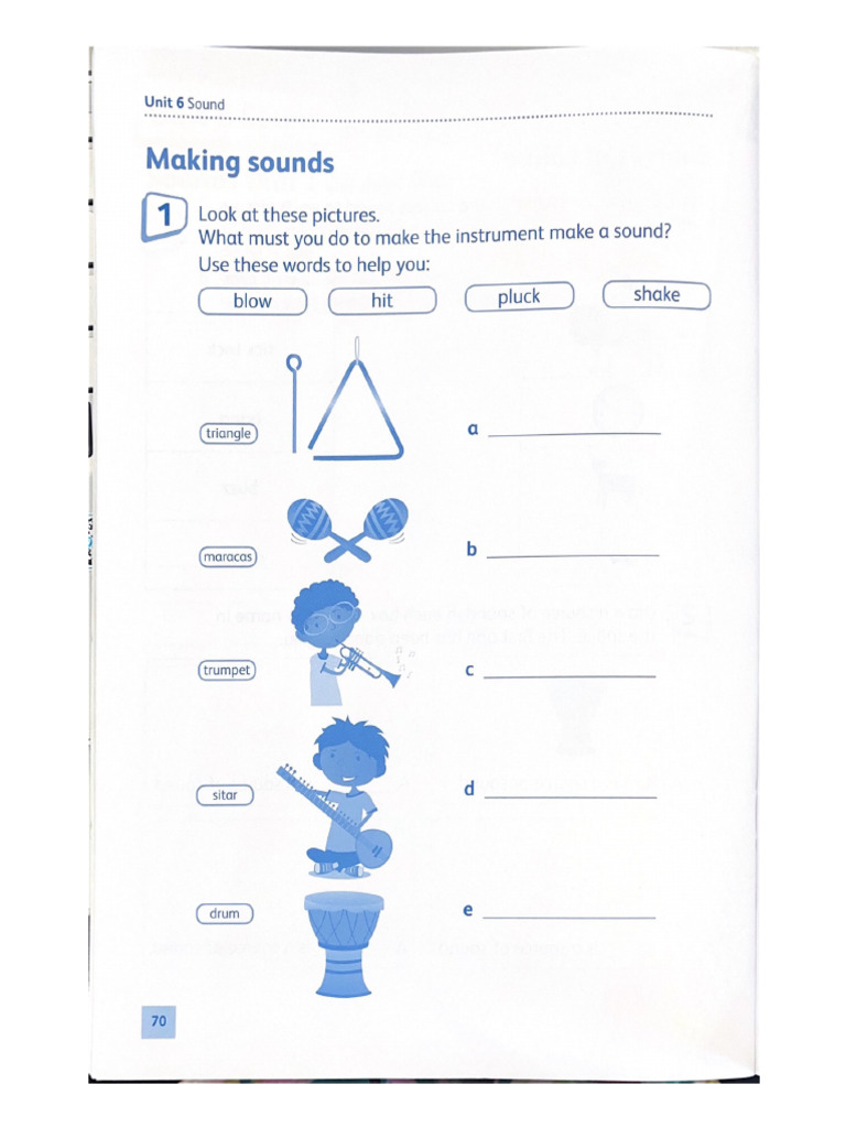 Unit 6 Sound | PDF