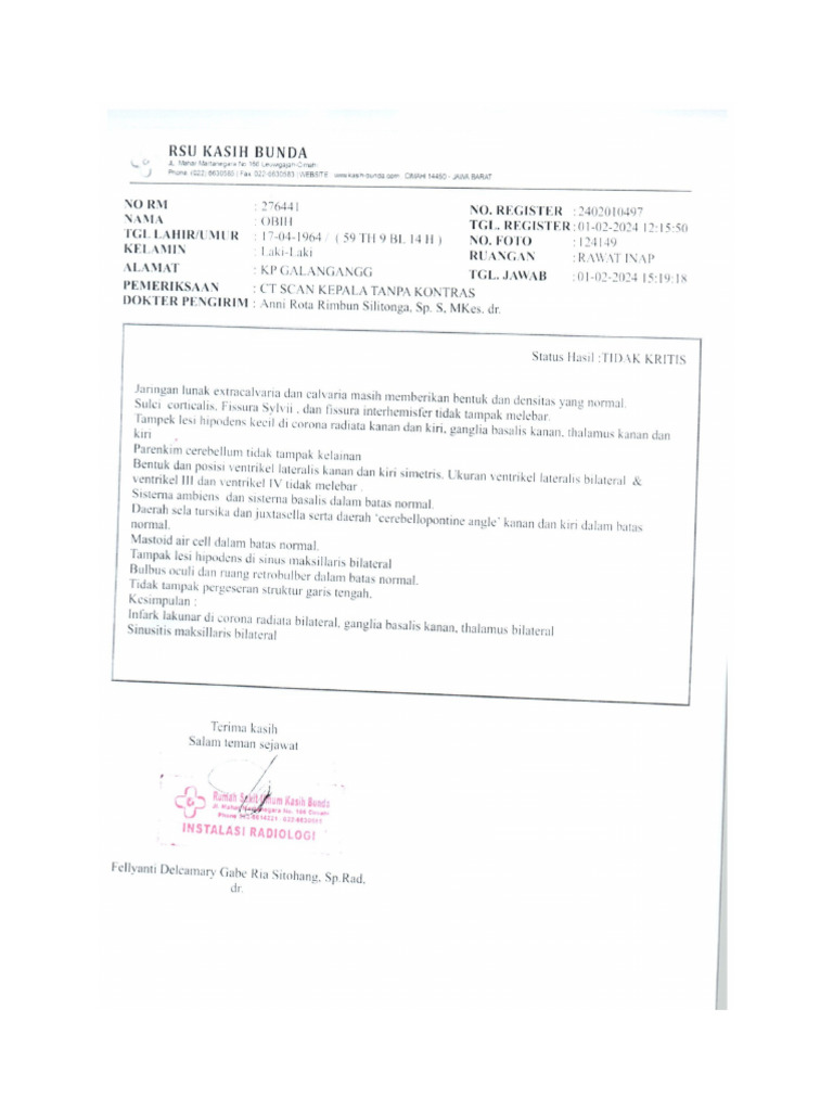 Surat Pernyataan Obat Tertinggal Pdf