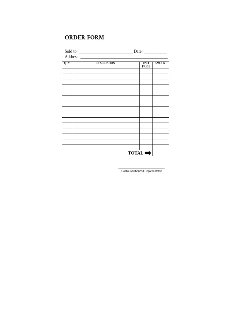 REceipt Layout | PDF