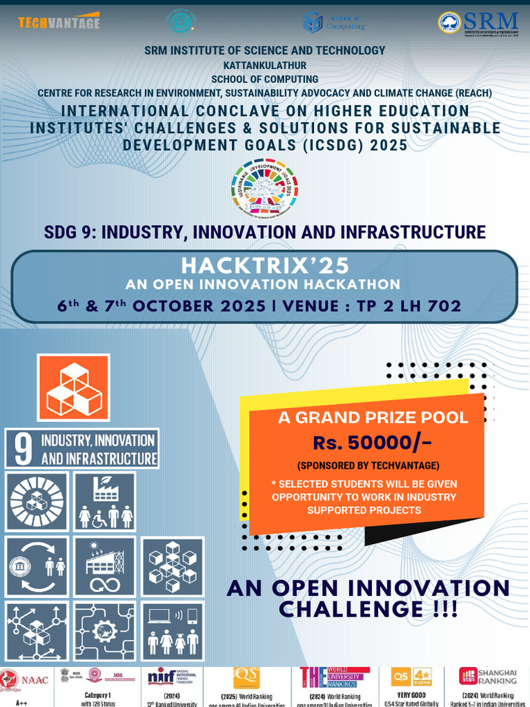 68c7bbbcaa806 SDG 9 Brochure Hacktrix - PDF 3 | PDF | Sustainability | Sustainable Development
