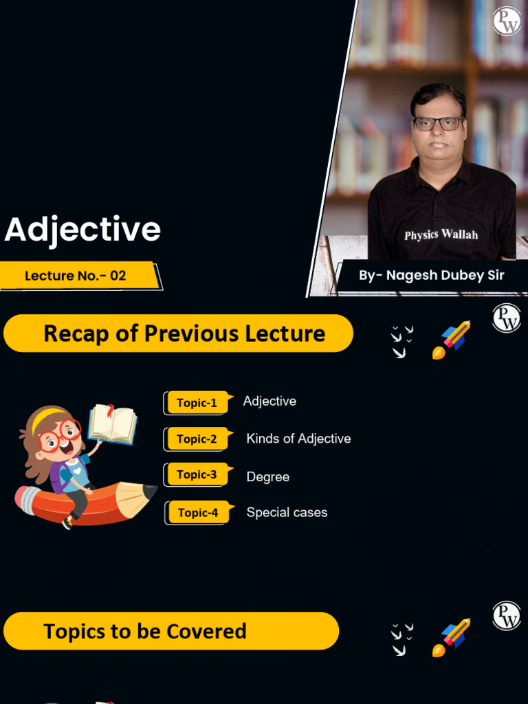 Adjective 02 Class Notes | PDF | Linguistics | Syntax