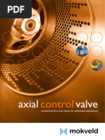 Mokveld-Product Sheet Axial Control Valve | PDF | Valve | Actuator
