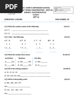 2 Maths | PDF | Teaching Methods & Materials