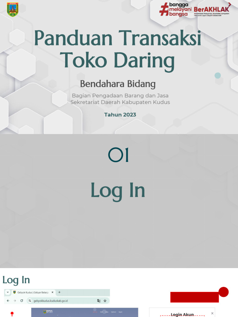 02 Panduan Transaksi Toko Daring_Bendahara | PDF