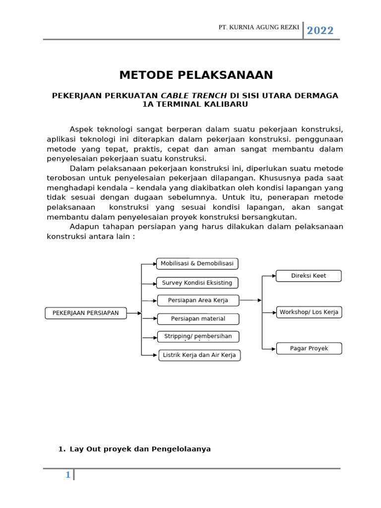 Metode Konstruksi Dermaga Kalibaru | PDF