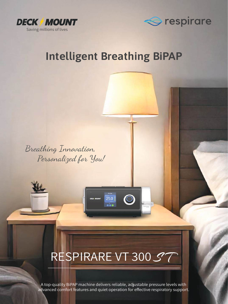 Intelligent BiPAP Machine VT 300 | PDF