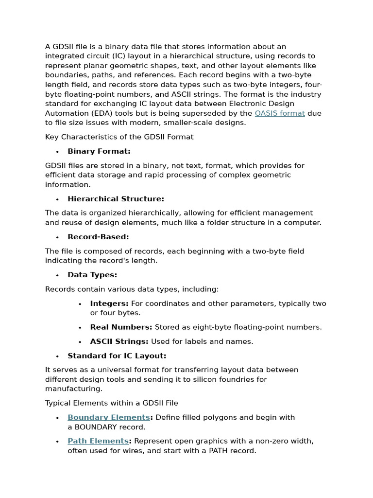 Gdsii | PDF | Computer File | Computer Science