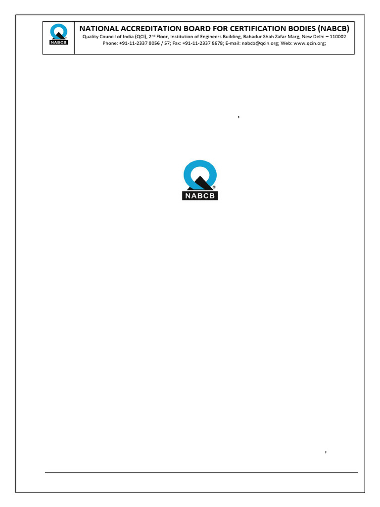 NABCB Accreditation for Inspection Bodies | PDF | Natural Gas ...