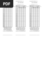 Civil Service Daily Time Record Form | PDF