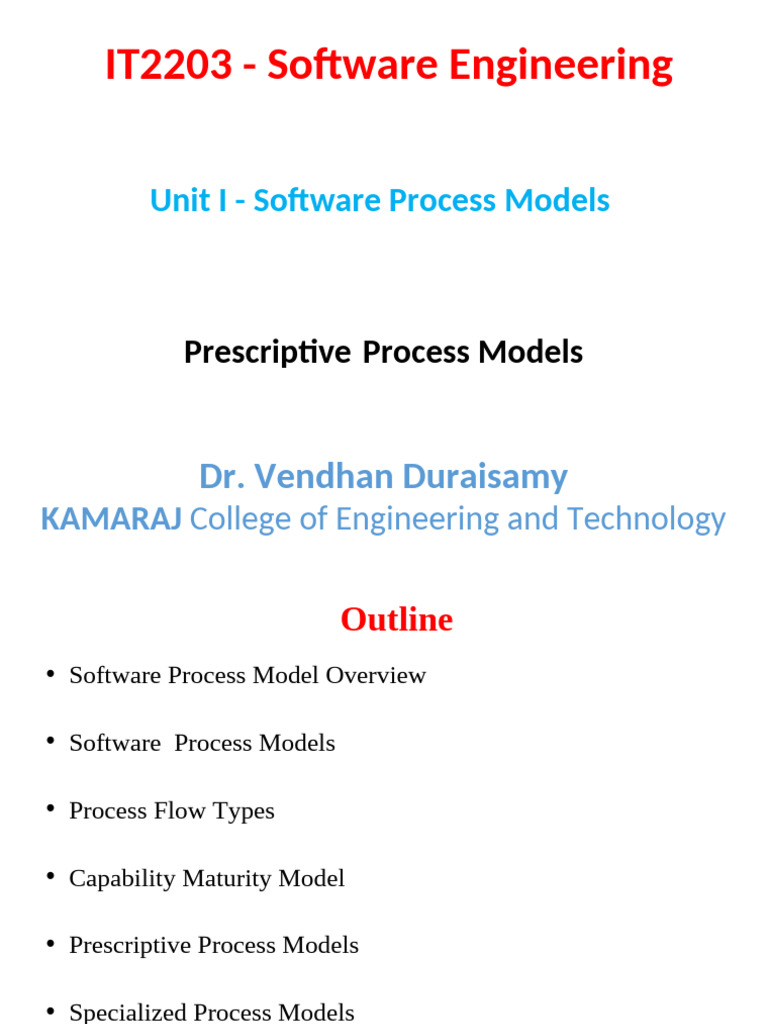 Software Process Models | PDF | Software Development Process | Software ...