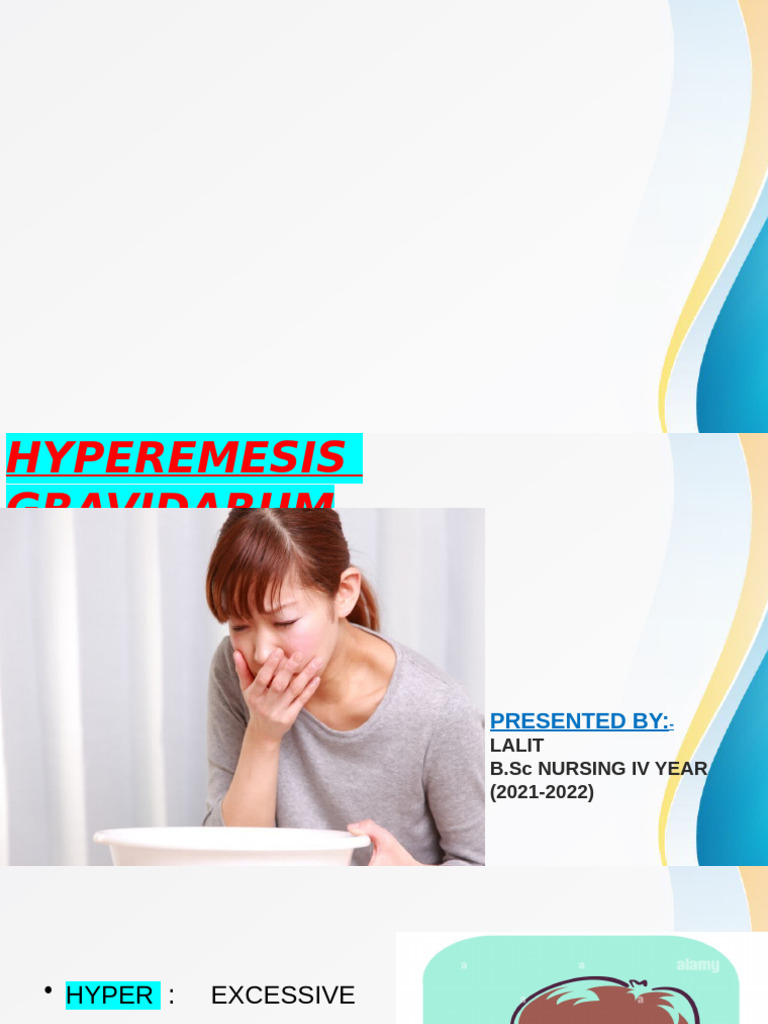 Hyperemesis Gravidarum | PDF | Pregnancy | Clinical Medicine