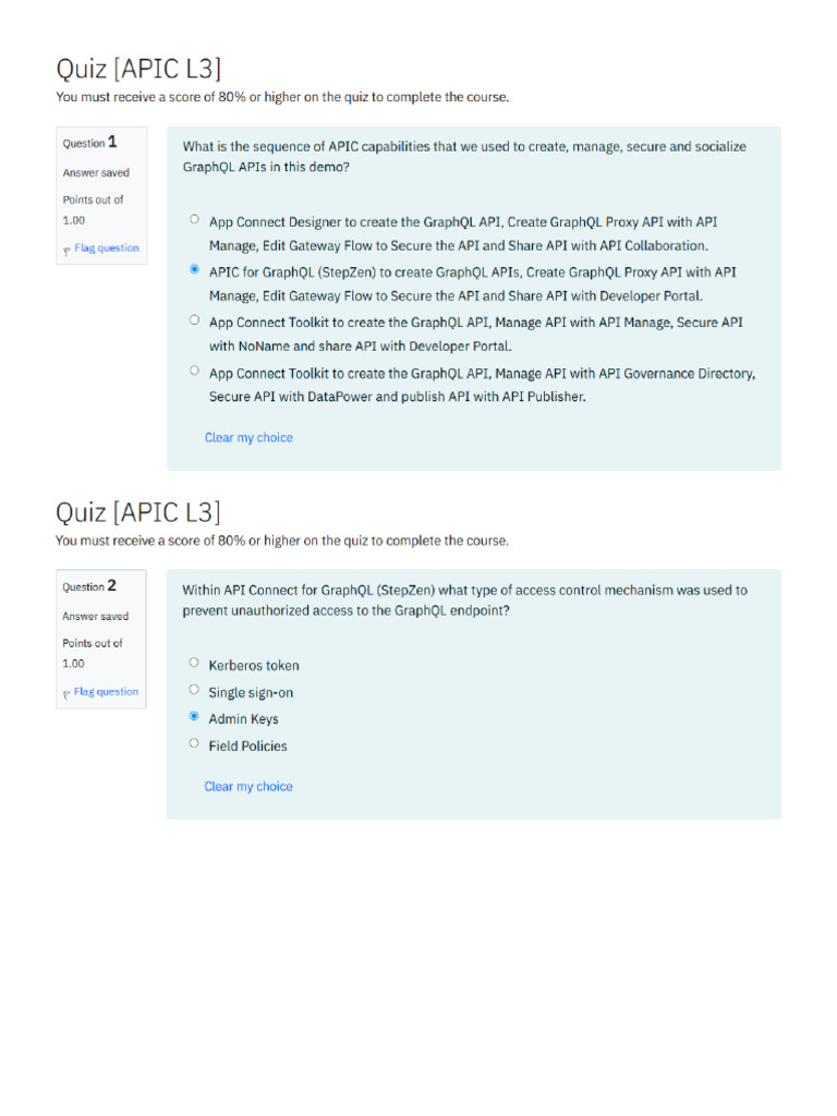 Apic L3 | PDF