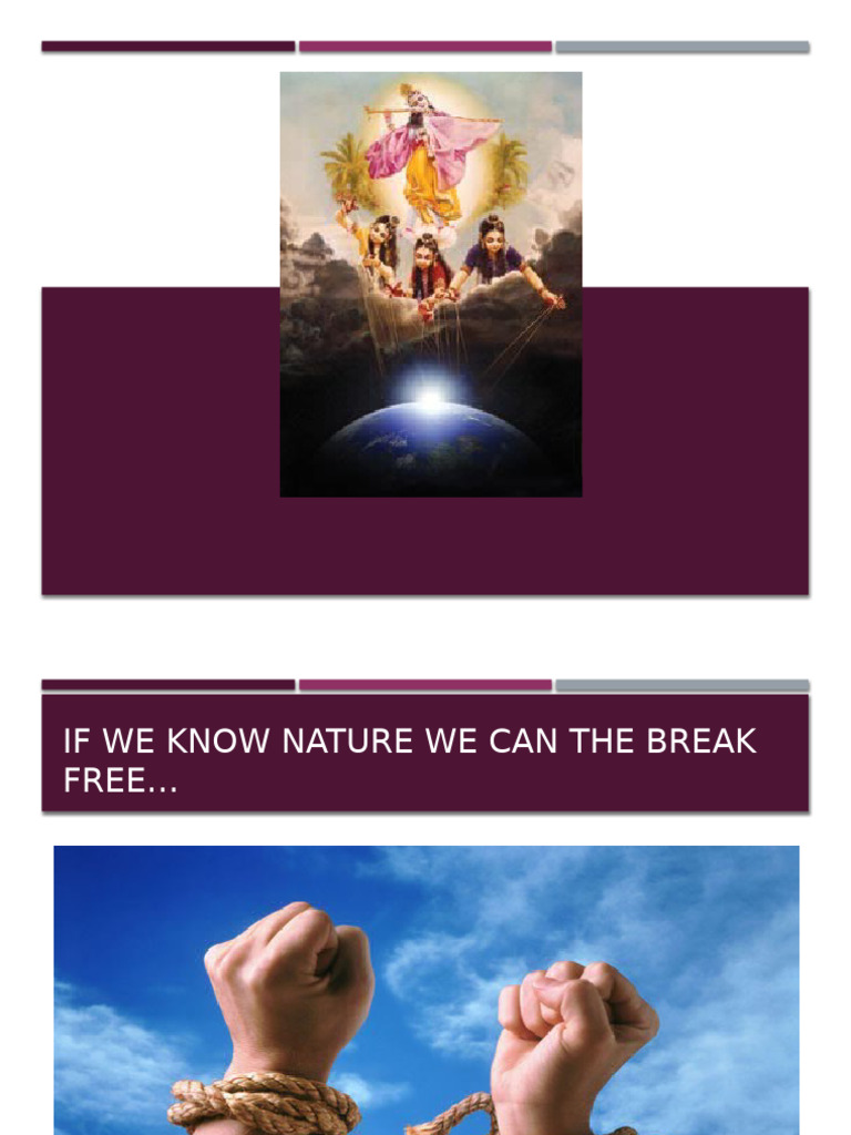 Understanding the Three Modes of Nature | PDF | Rape