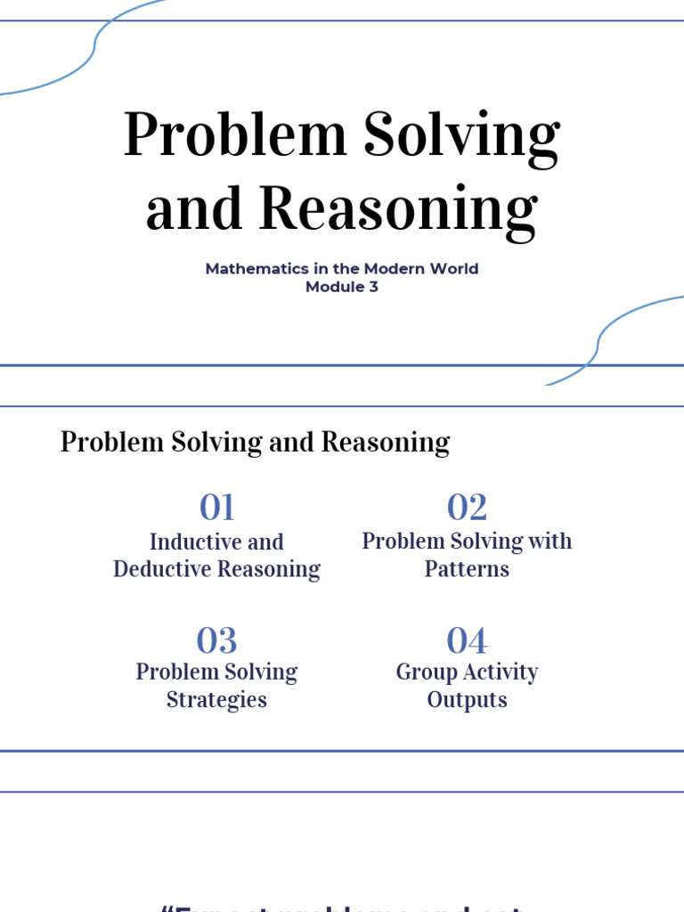 Inductive and Deductive Reasoning | PDF | Inductive Reasoning | Reason