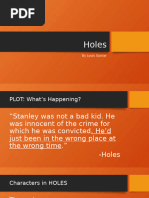 Holes - Plot, Setting, Characters | PDF